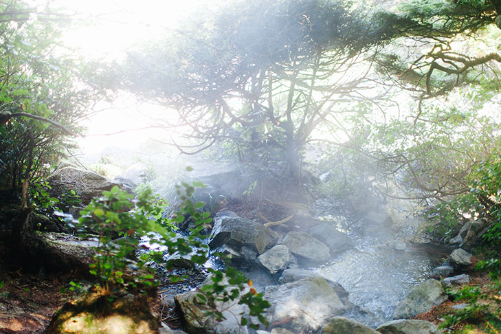 Hot spring cove | Eleonore Bridge